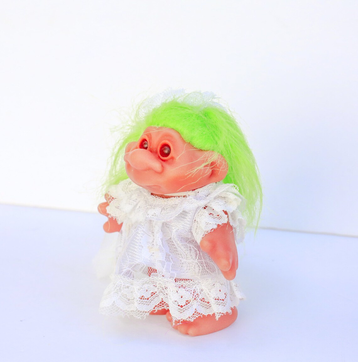 Vintage Troll Bride Doll Troll Toy Troll Doll Wearing - Etsy