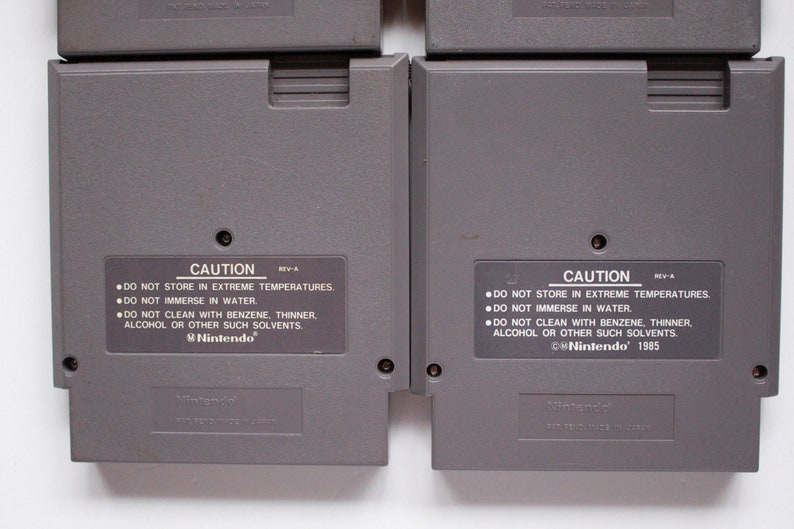 Vintage Nintendo Games Vintage Nintendo Cartridges NES - Etsy