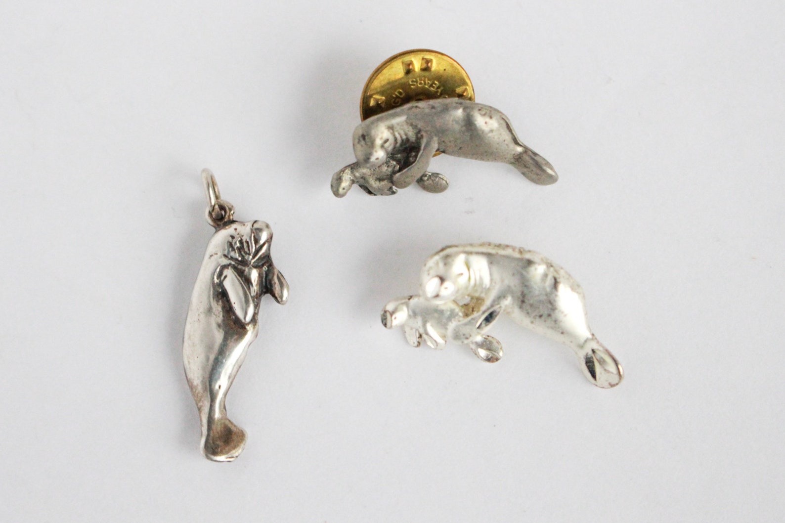 Vintage Manatee Pin Manatee Jewelry Manatee Pendant Manatee - Etsy