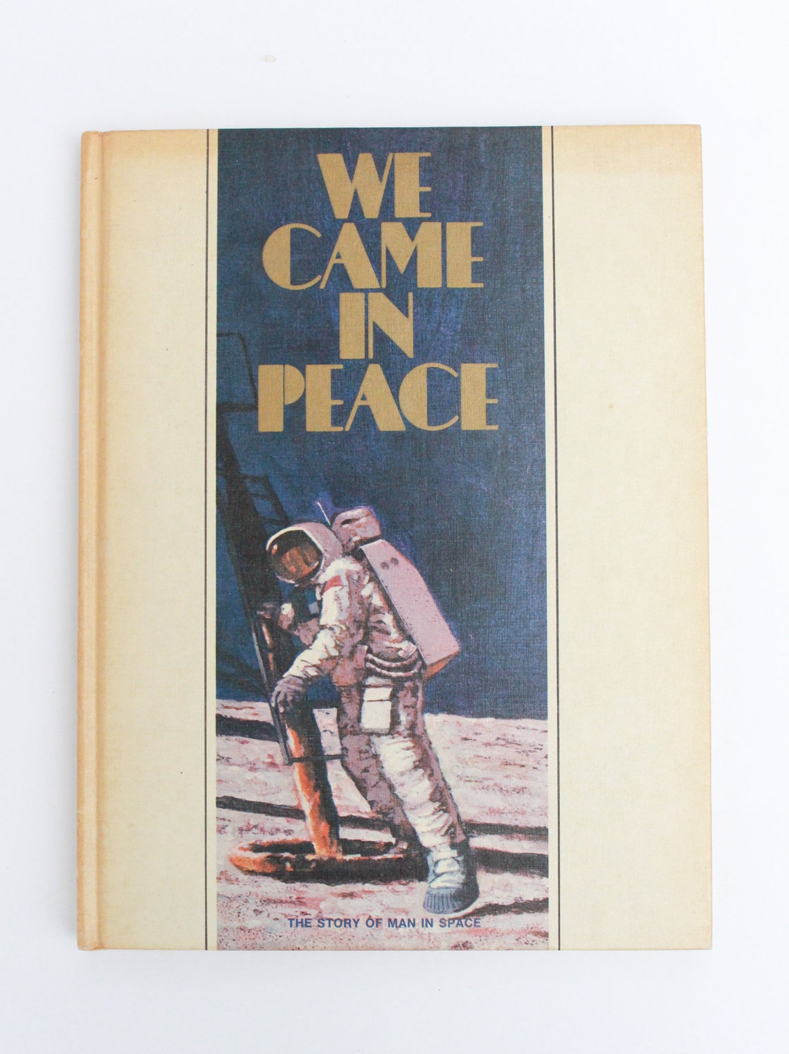 1960s Space Book: We Came in Peace, Vintage Space Book From Gulf Oil ...