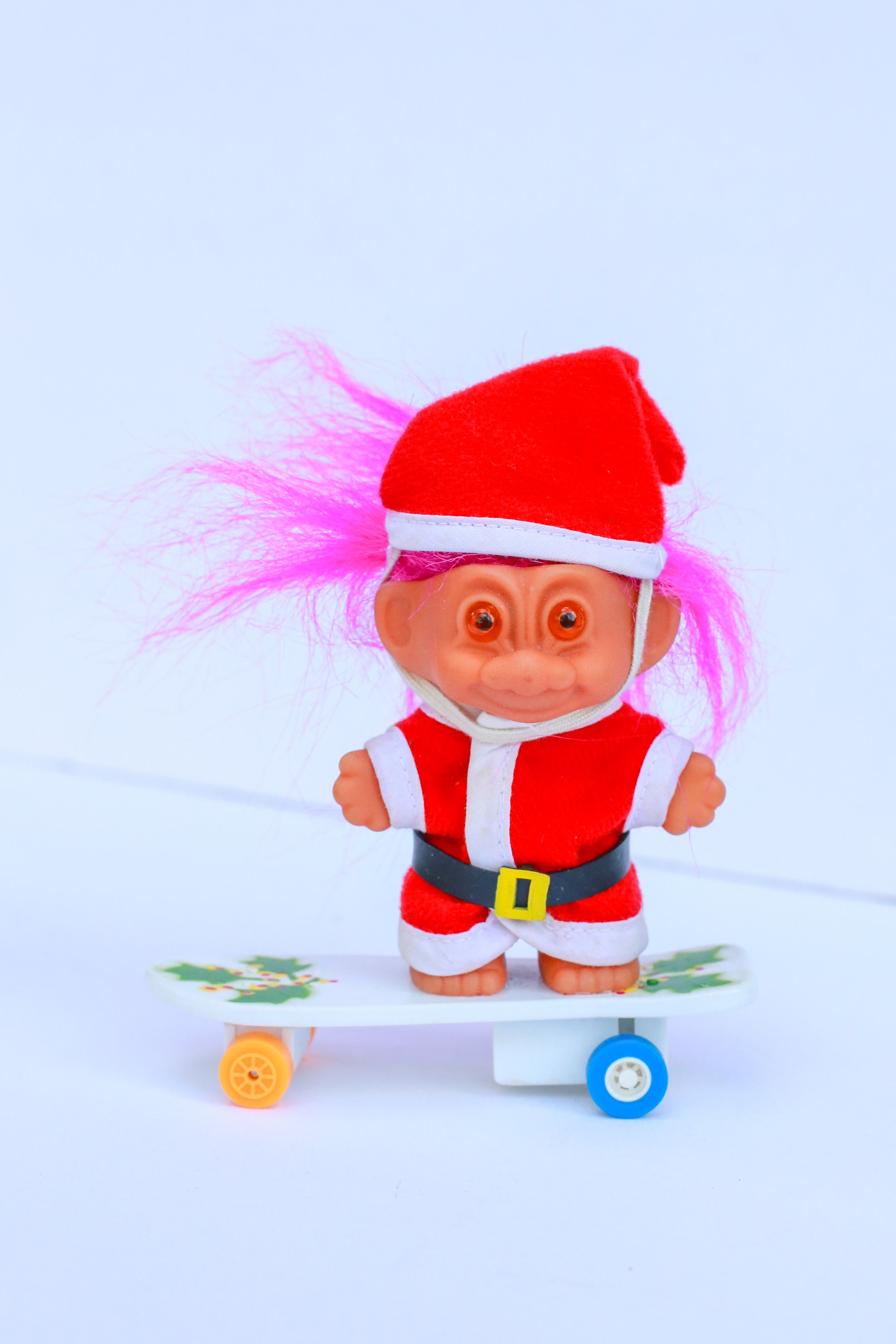 Vintage Troll Doll On Skateboard Skateboarder Troll Doll Etsy Uk