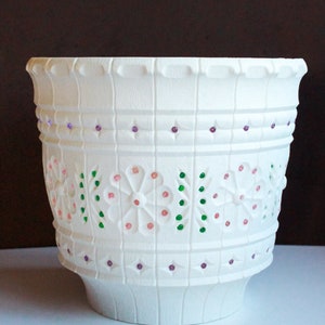 Vintage Lawnware Planter, Vintage Lawnware Lamp Shade, Vintage Plastic ...
