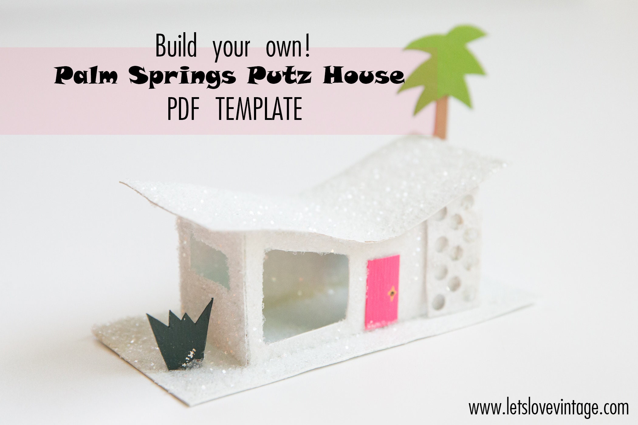 Printable Templates For Putz Houses Building A Bay Window House