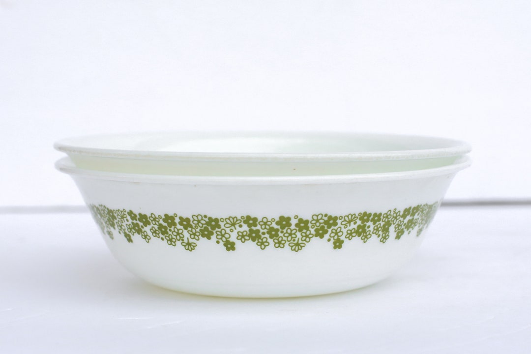 TWO Vintage Corelle Crazy Daisy Bowls, Corelle Daisy Bowls, Corelle ...