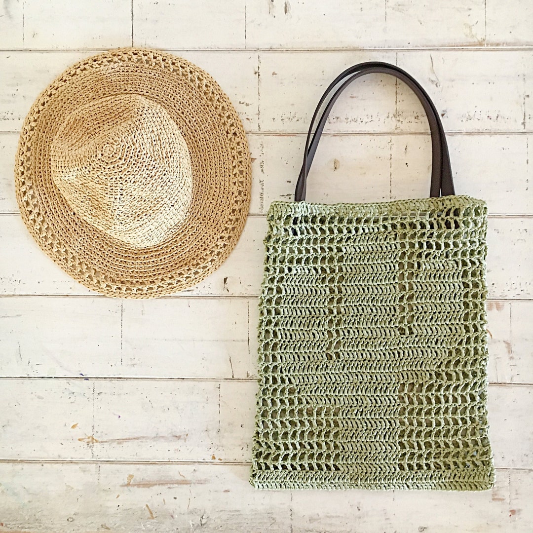 Crochet PATTERN Cactus Bag, Shopping Bag Market Bag, Beach Tote, Summer ...