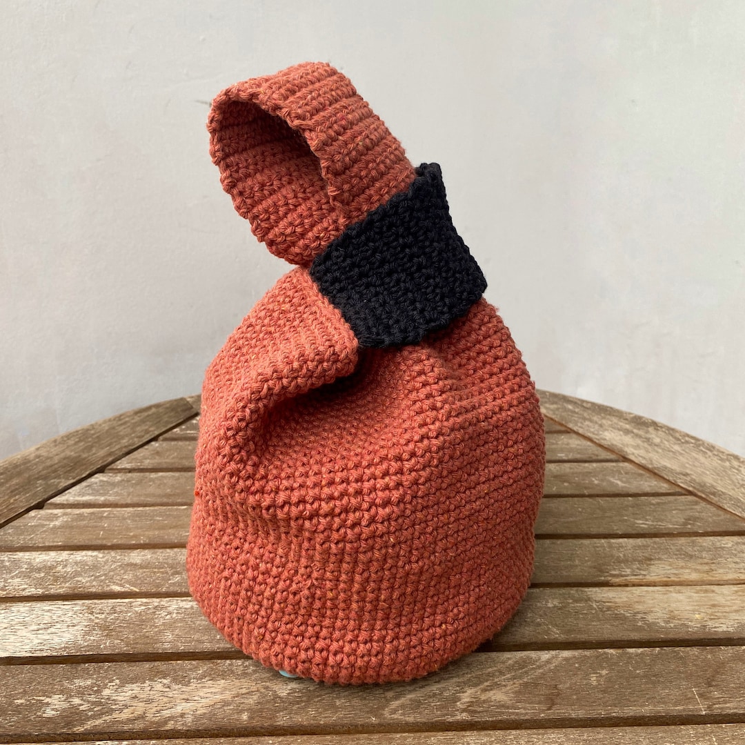 Crochet PATTERN Japanese Knot Bag, Textured Shopping Reusable Bag ...