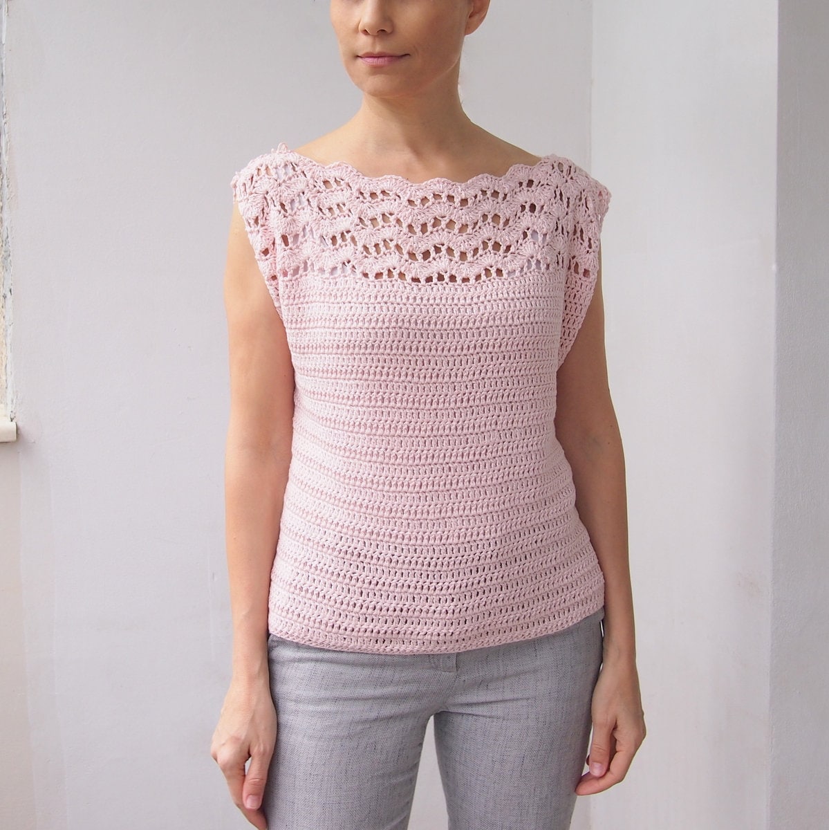 Crochet Pattern new Wave Top Spring Summer Women - Etsy