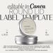 Round Product Labels for Cosmetic Packaging, Candle Making & High-end ...
