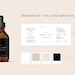 Custom Product Label Template for Tincture Dropper Bottle 2oz ...