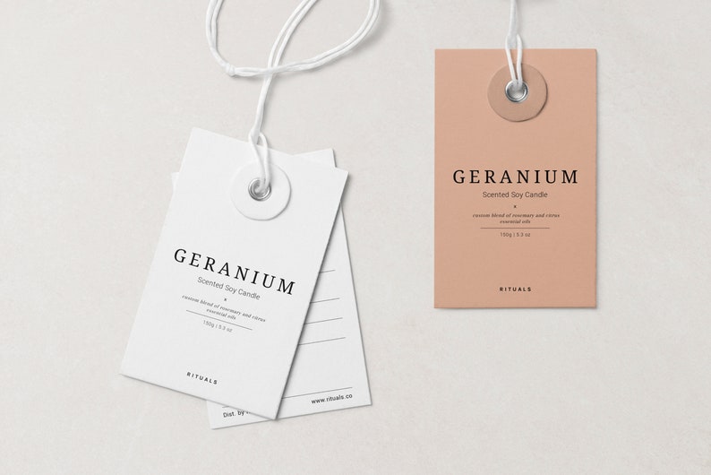 Editable Product Tag Template DIY Custom Hang Tags - Etsy