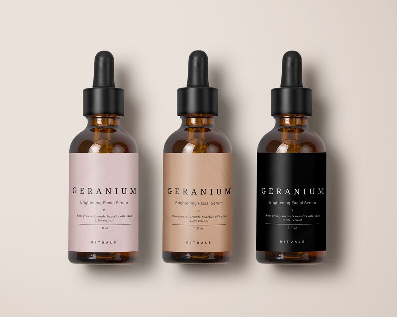 skin-care-printable-labels-diy-1-oz-dropper-bottle-serum-etsy
