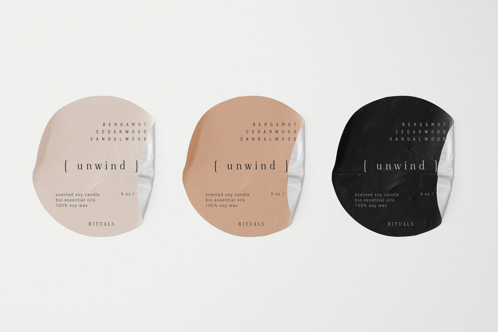 Circle Label Template for Lip Balm Tin Round Lip Scrub Label - Etsy