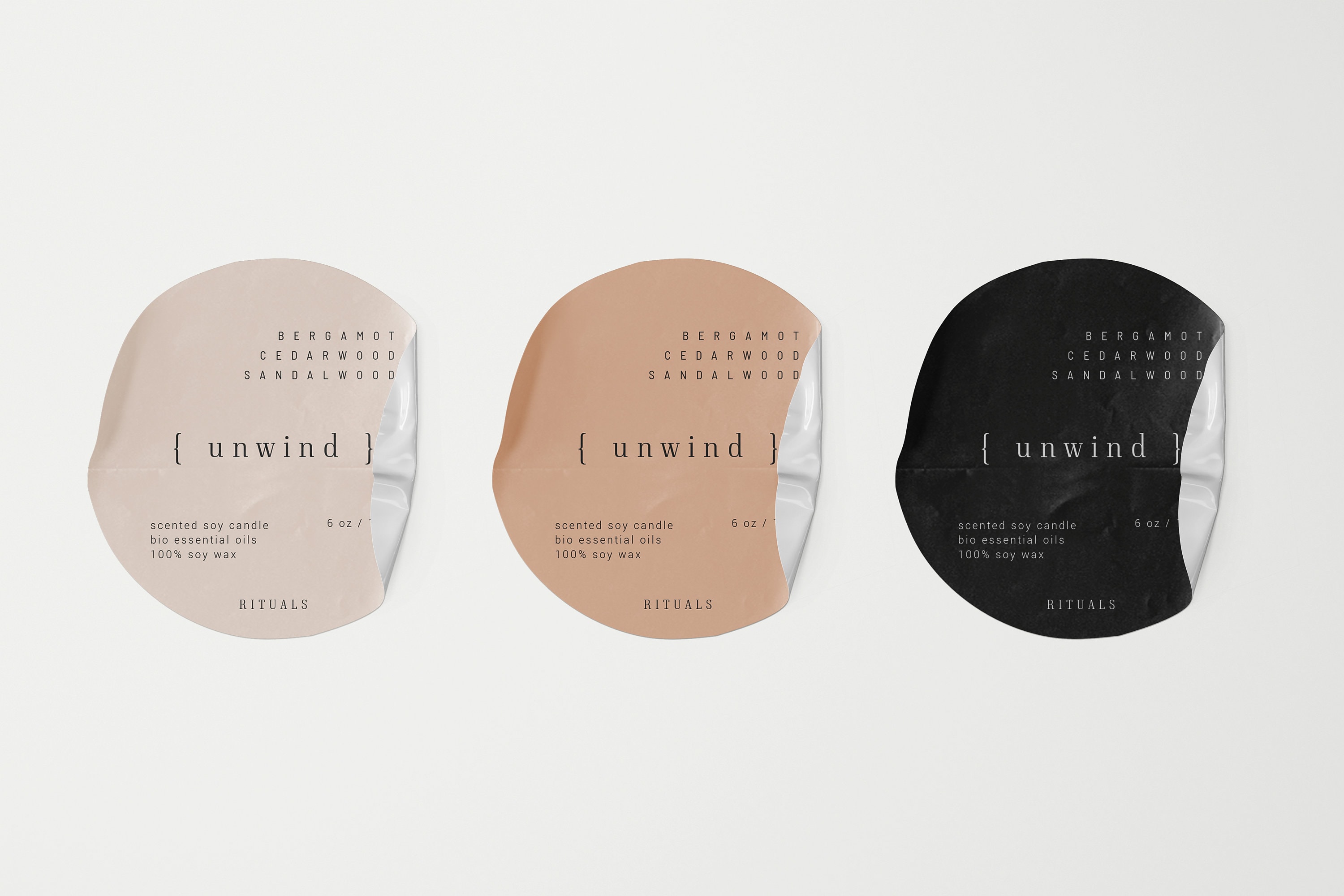 Body Product Label Template, Custom Circle Labels for Cosmetic Jars ...