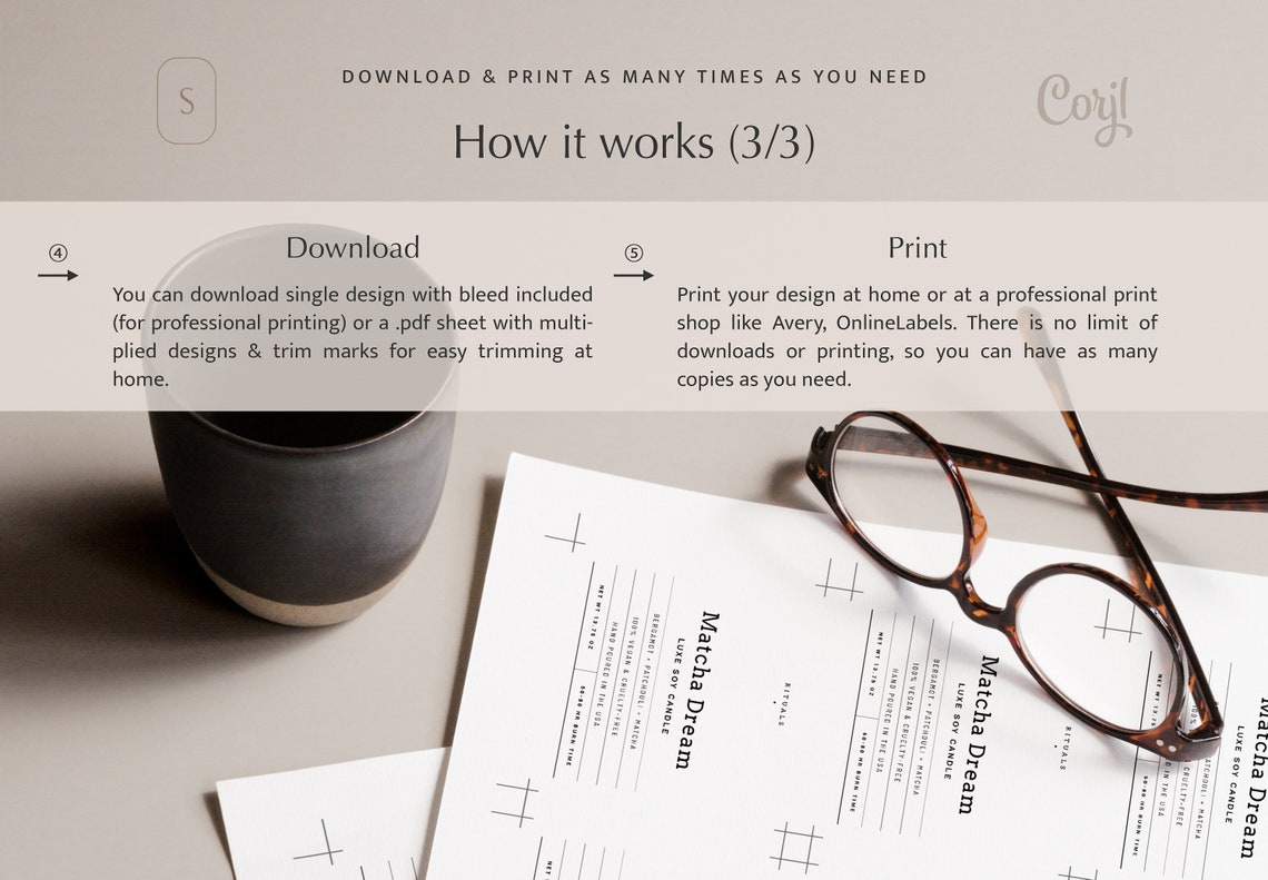 DIY Shampoo Label Template 8 Oz Product Labels for Body Wash - Etsy