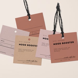 Custom Clothing Price Tags Template Retail Tags for Clothing - Etsy