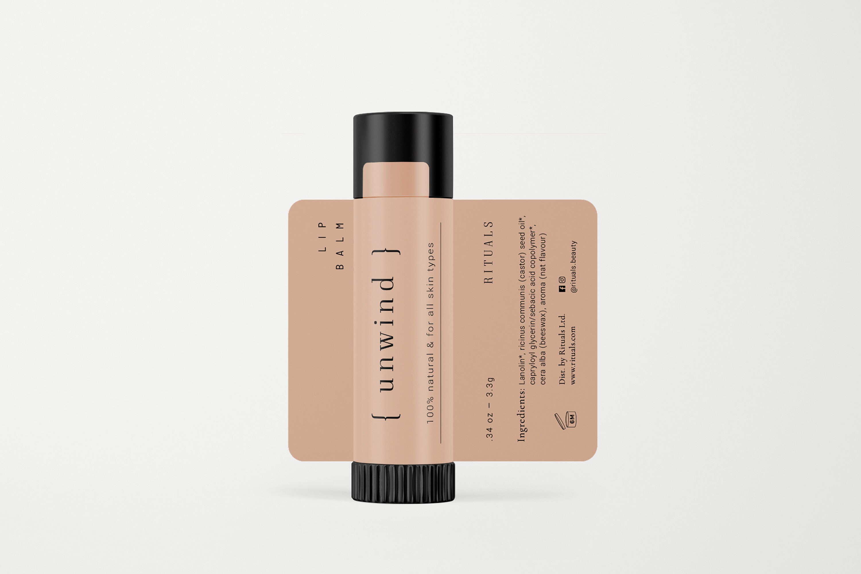 Lip Balm Cosmetic Stickers Labels DIY Editable Chapstick | Etsy