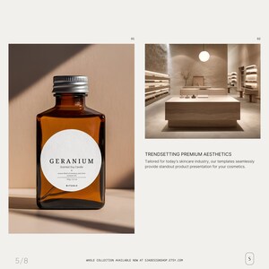 Round Product Labels, Canva Editable Download, DIY Label Design for ...