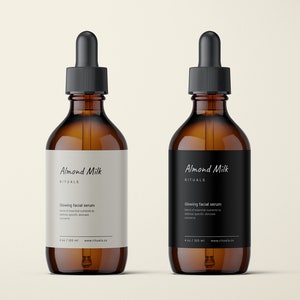 Editable Room Spray Label Template, 4oz Bottle Label Design for Linen ...