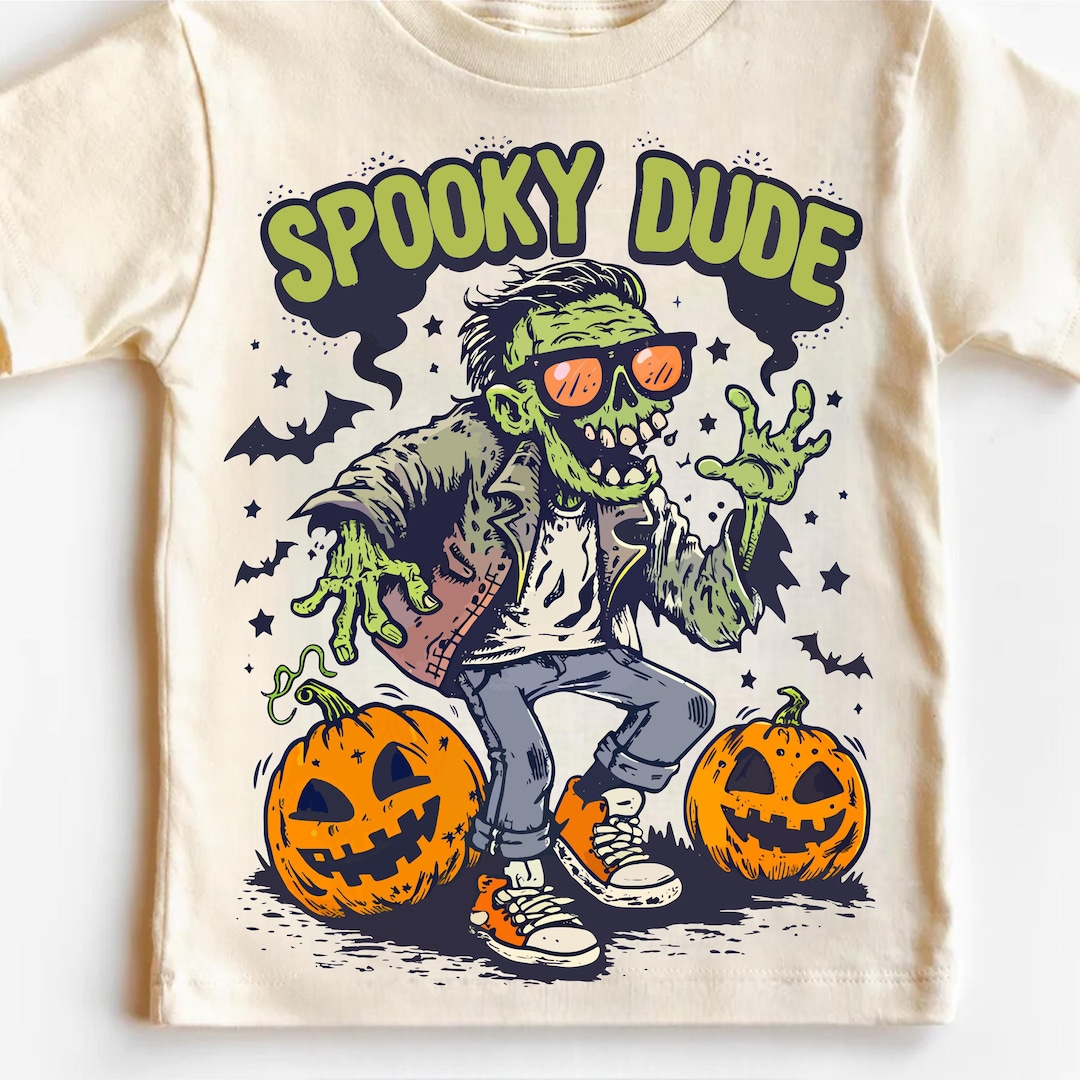 Spooky Zombie Boy PNG: Halloween Toddler Design (digital Download) - Etsy