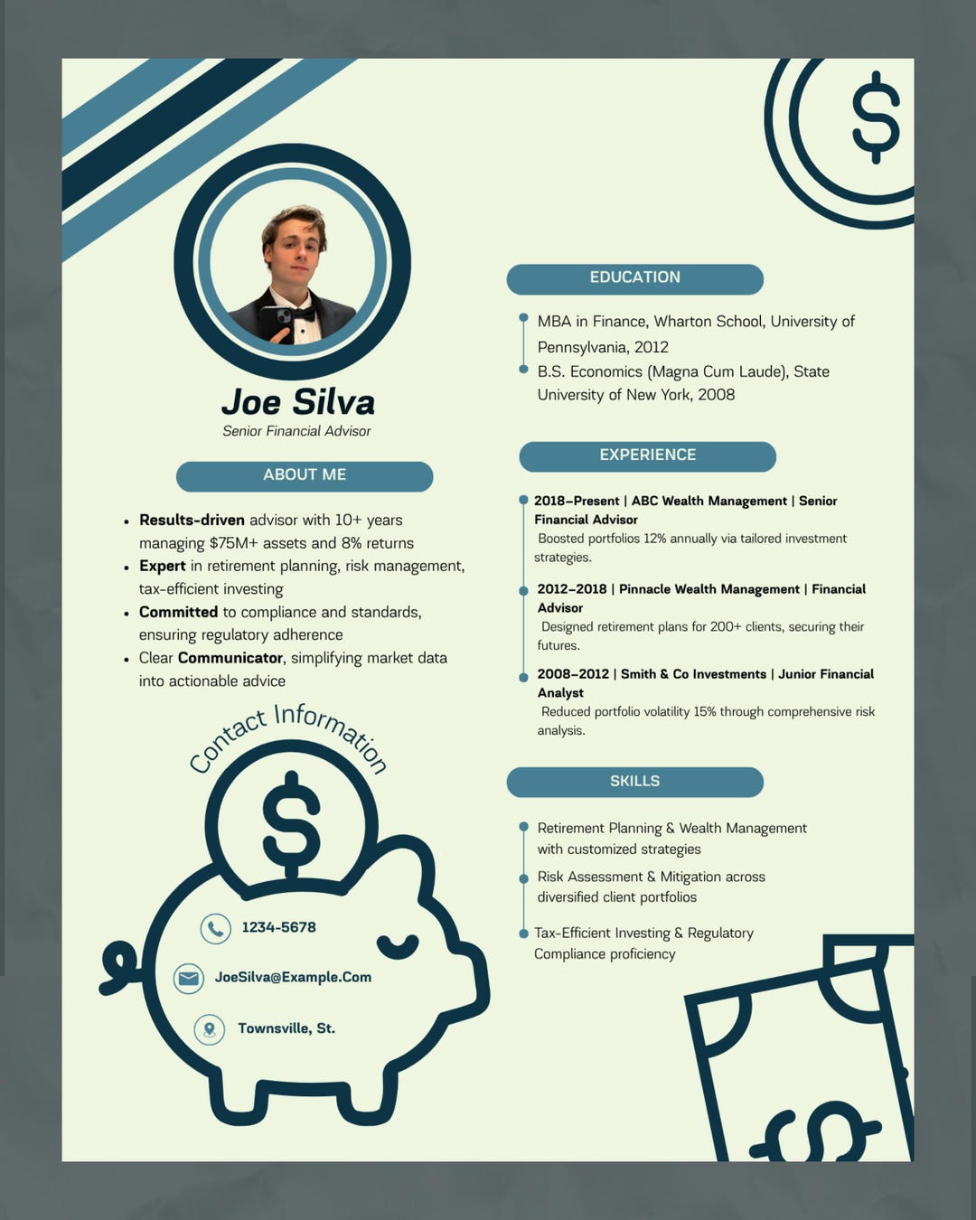 Stand-out Aethetic Resume, Cover Letter, & CV Designs With Ats ...