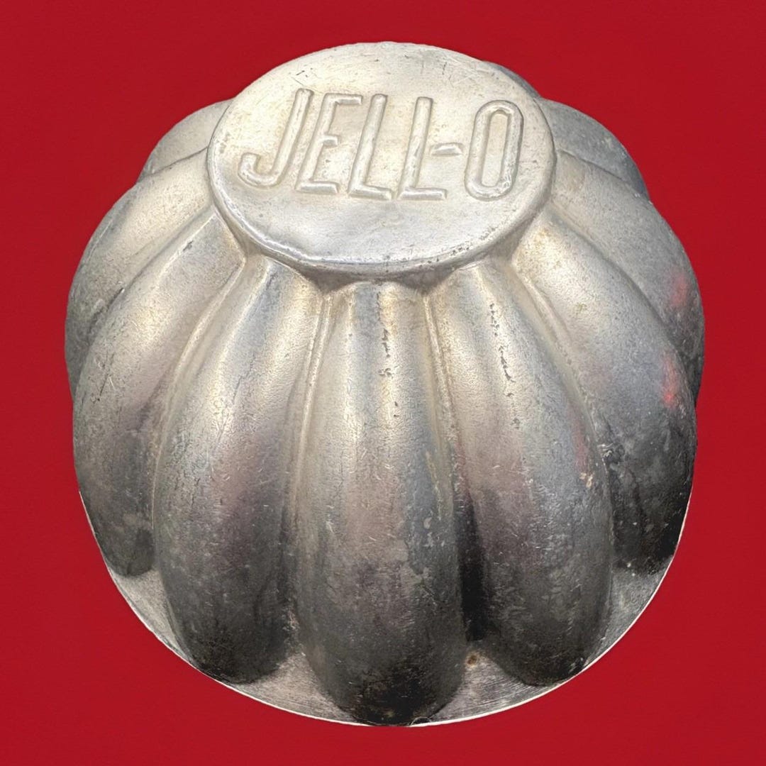 Vintage Retro JELLO Mold Aluminum Dome Style 1930s to 1960s - Etsy