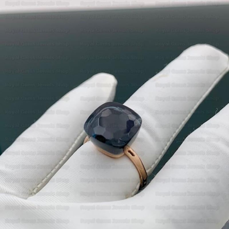 Emerald Ring Pomellato - Etsy UK