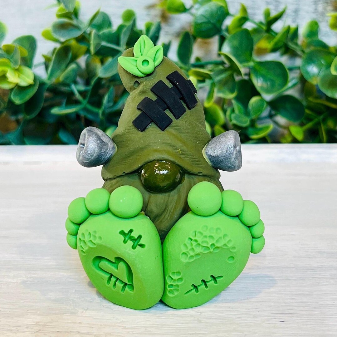 Frankenstein Gnome/spooky/halloween Tray/trick or Treat Gnome/halloween ...