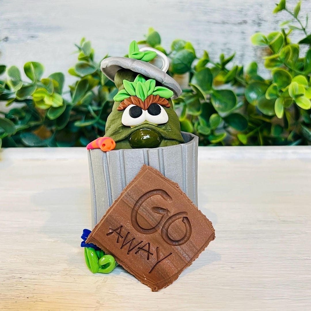 Cookie Monster Gnome/sesame Street/nostalgia/gift Idea/custom/handmade ...