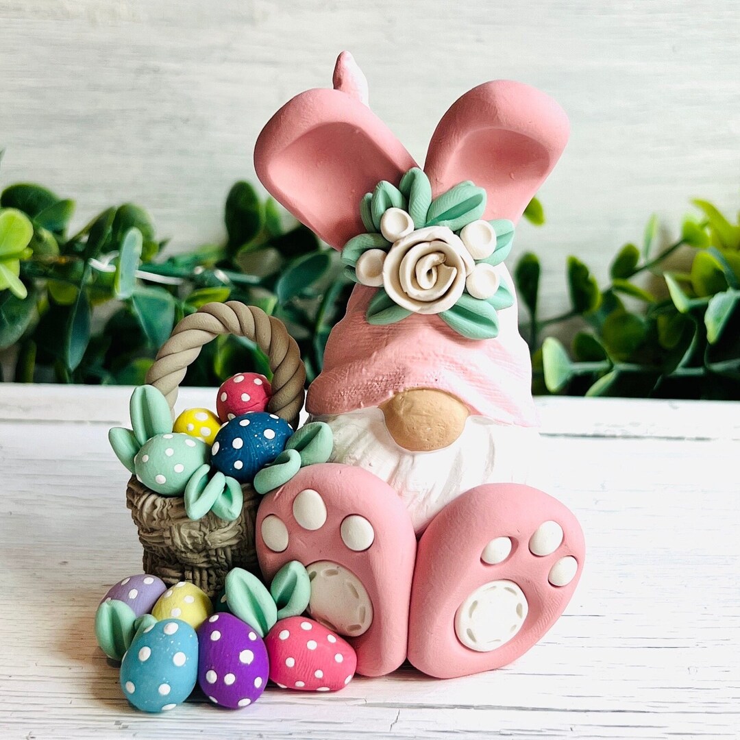 Easter Bunny Gnomes/easter Gnome/tiered Tray Gnomes/tiered Tray Decor ...