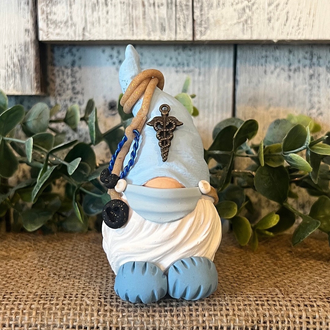 Doctor Gnome/surgeon Gnome/essential Worker/hero Gnome/ Gnome Decor ...