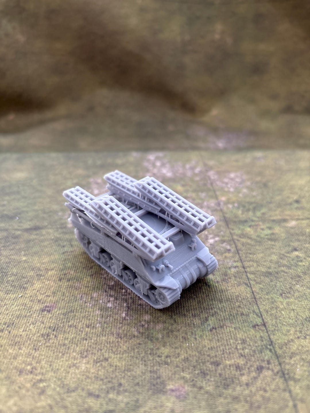 WW2 British Sherman ARK Bridge Layer Tank Model 3d Resin Printed - Etsy