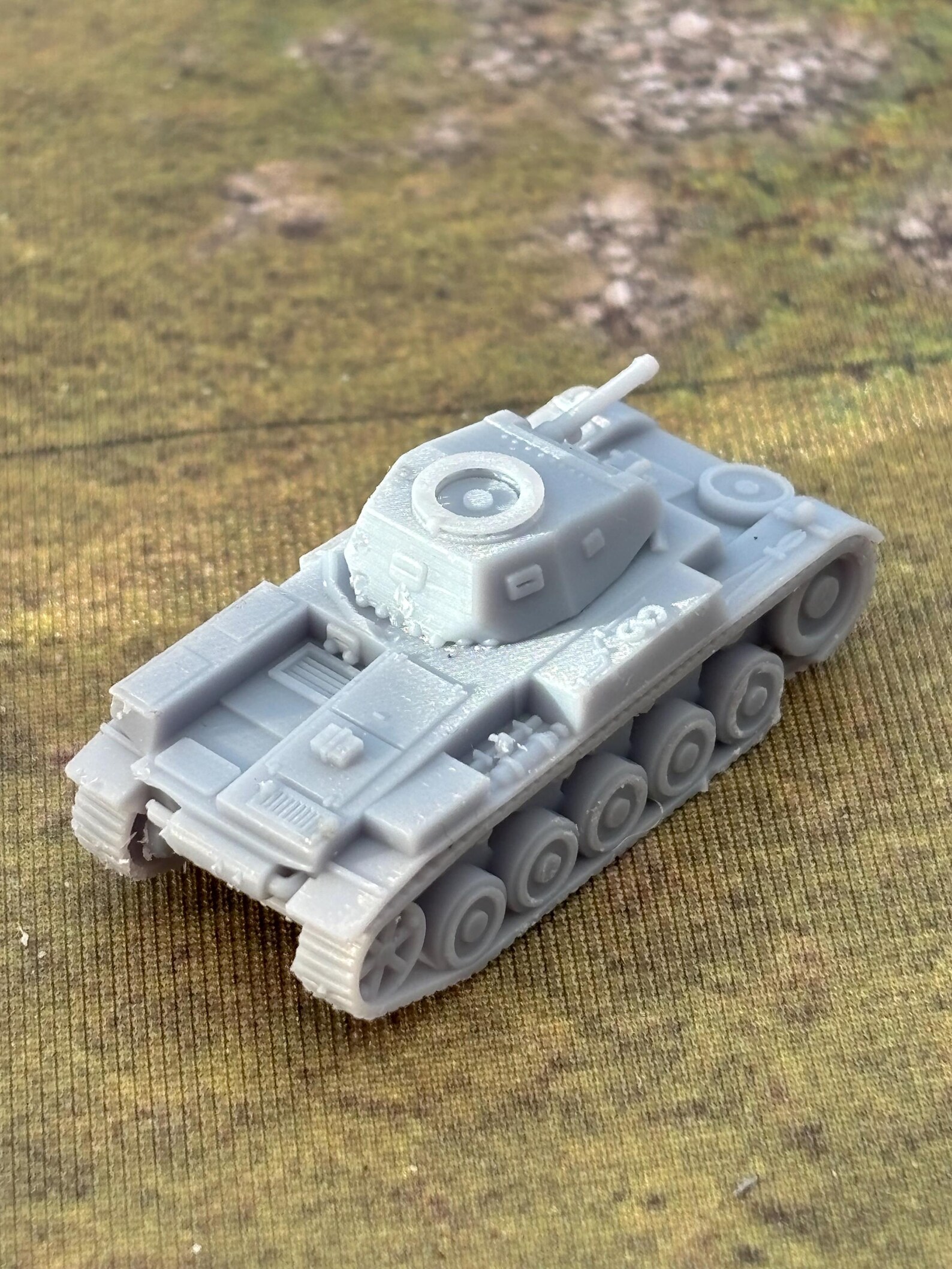 Resin 3D Printed WW2 German Panzer II Ausf F Early War Tank Model - Etsy