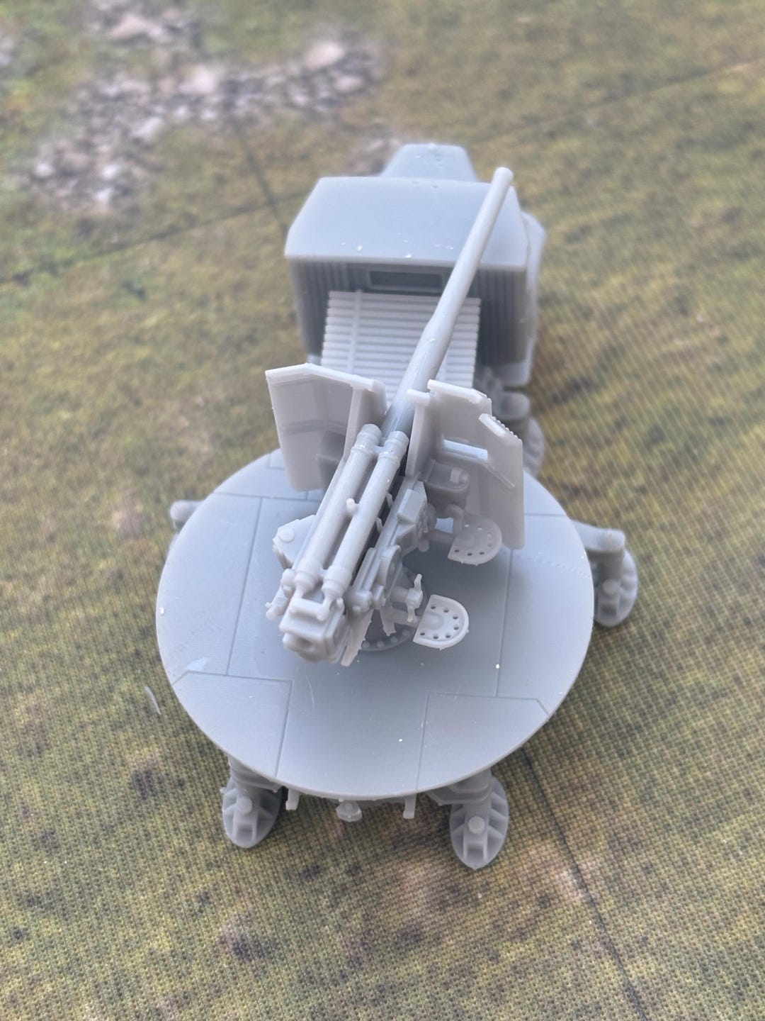 WW2 Italian 3ro-90mm Deployed Models Historical War Gaming 3d Resin ...