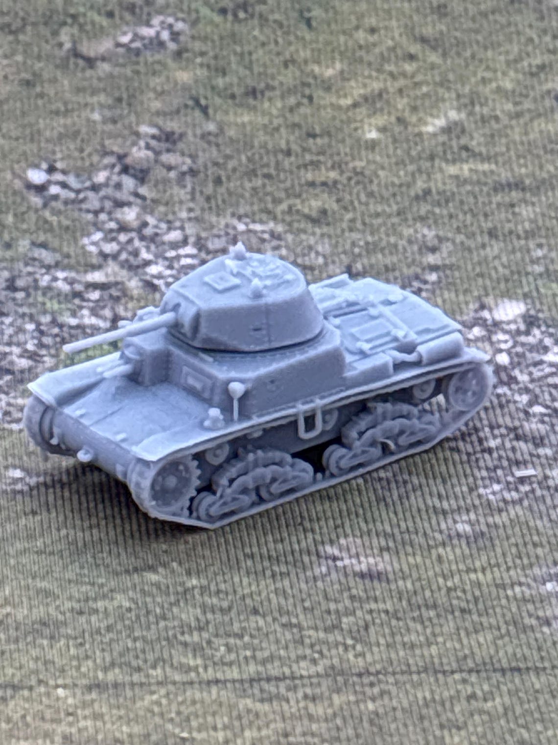 WW2 Italian Semoventy M15-42 Models Historical War Gaming 3d Resin ...