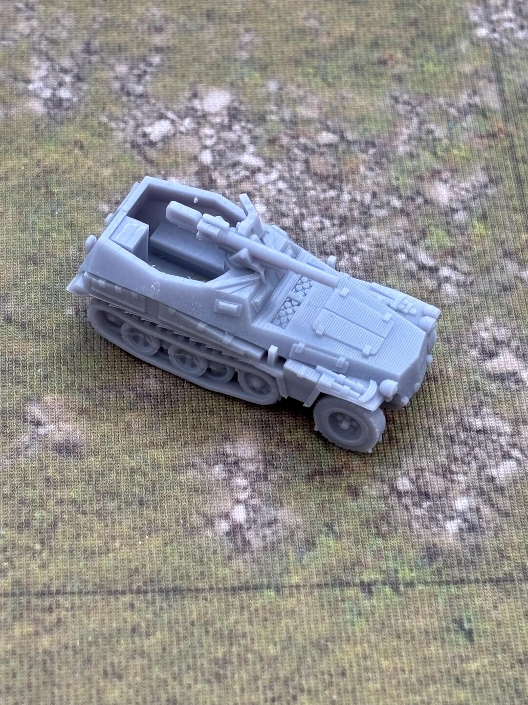 WW2 German Halftrack Model: Sdkfz 250-10, Resin 3d Printed Vehicle - Etsy