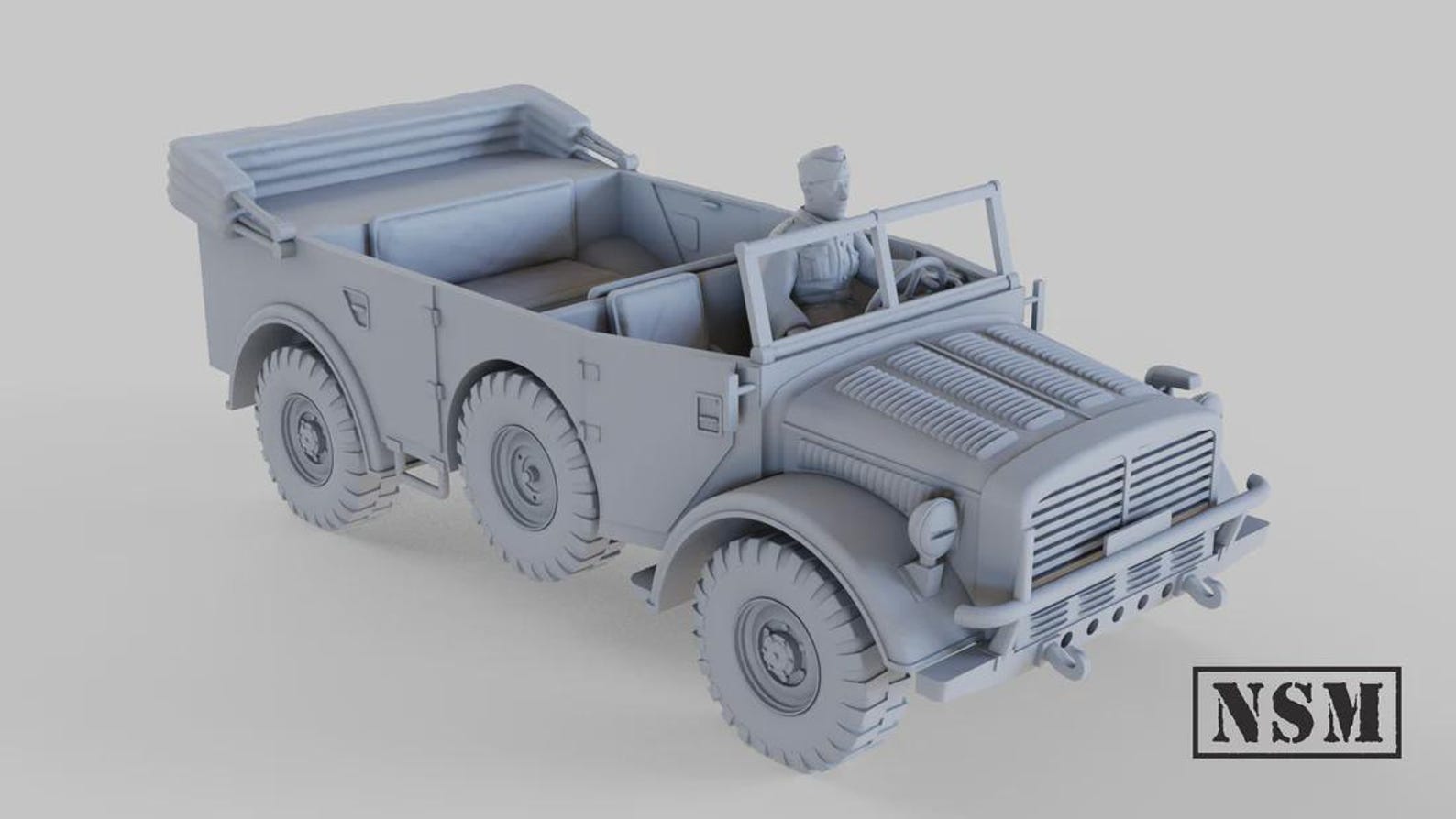 WW2 German Horch Field Car by Night Sky Miniatures - Etsy