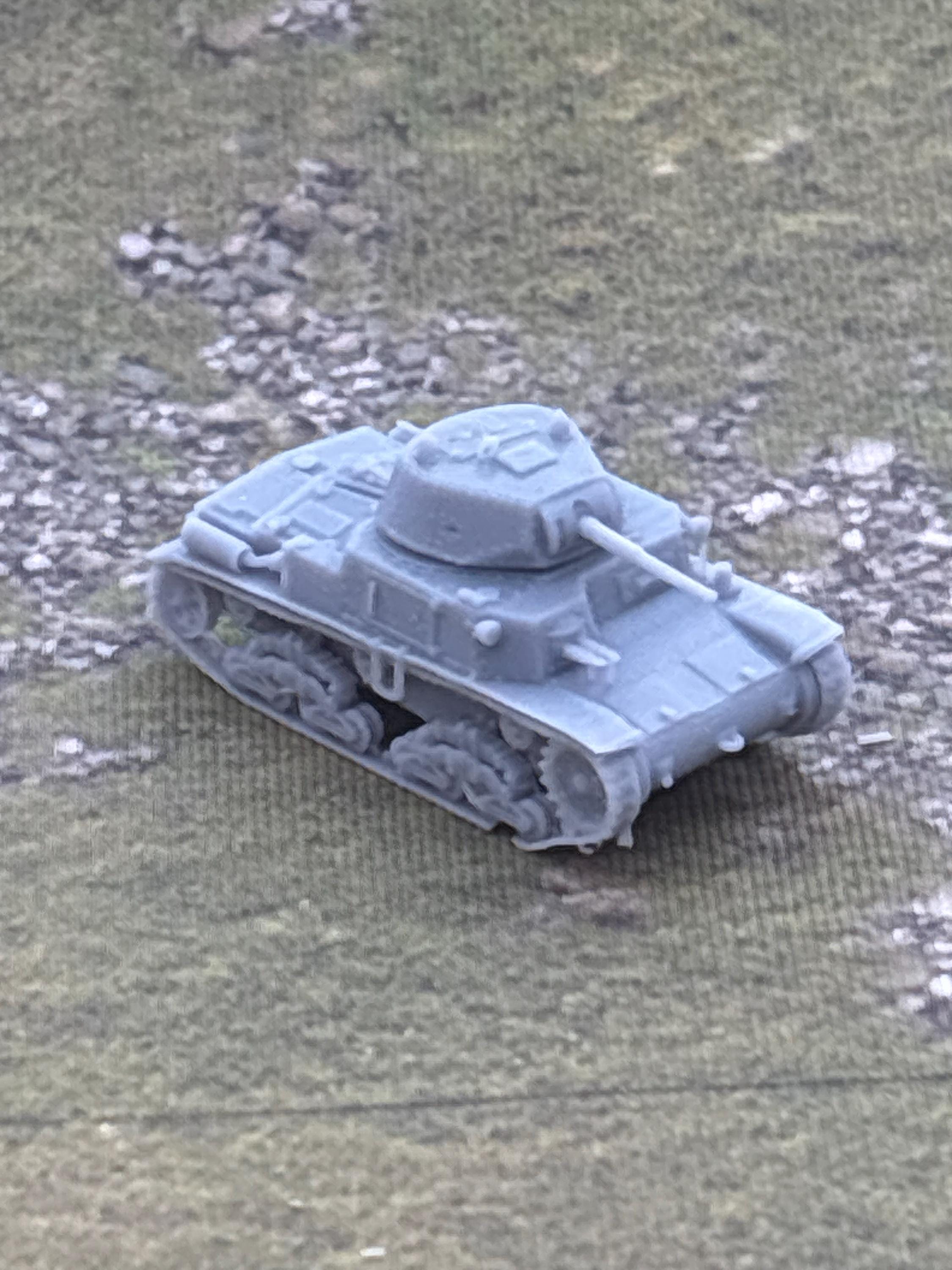 WW2 Italian Semoventy M15-42 Models Historical War Gaming 3d Resin ...
