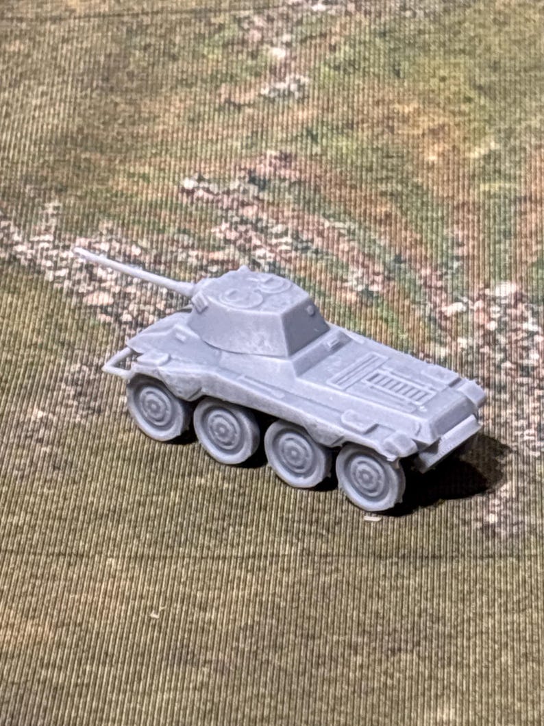WW2 German Sdkfz 234-2 Puma Armoured Car Model 3d Resin Printed ...