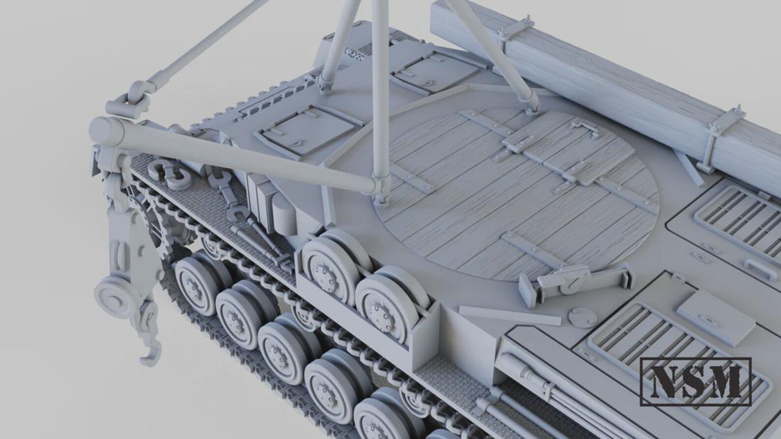 WW2 German Bergepanzer by Night Sky Miniatures - Etsy