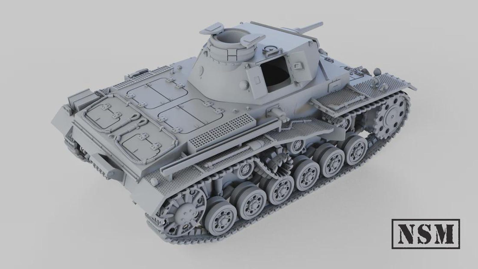 WW2 German Panzer III Ausf G Destroyed by Night Sky Miniatures - Etsy