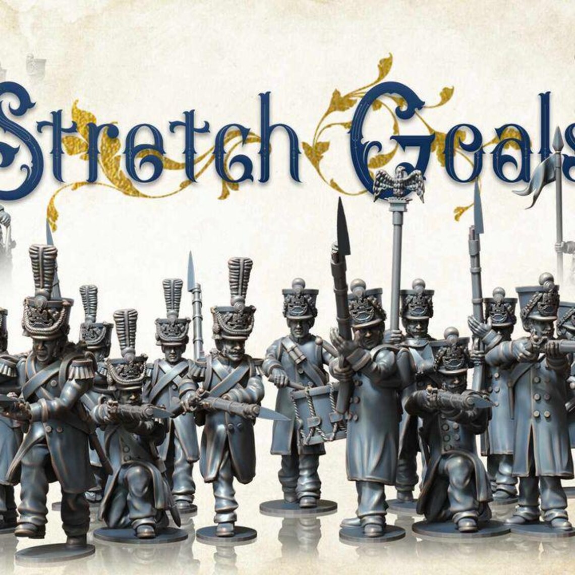 Napoleonic 1812 French Light Infantry in Greatcoat by Battlecat ...