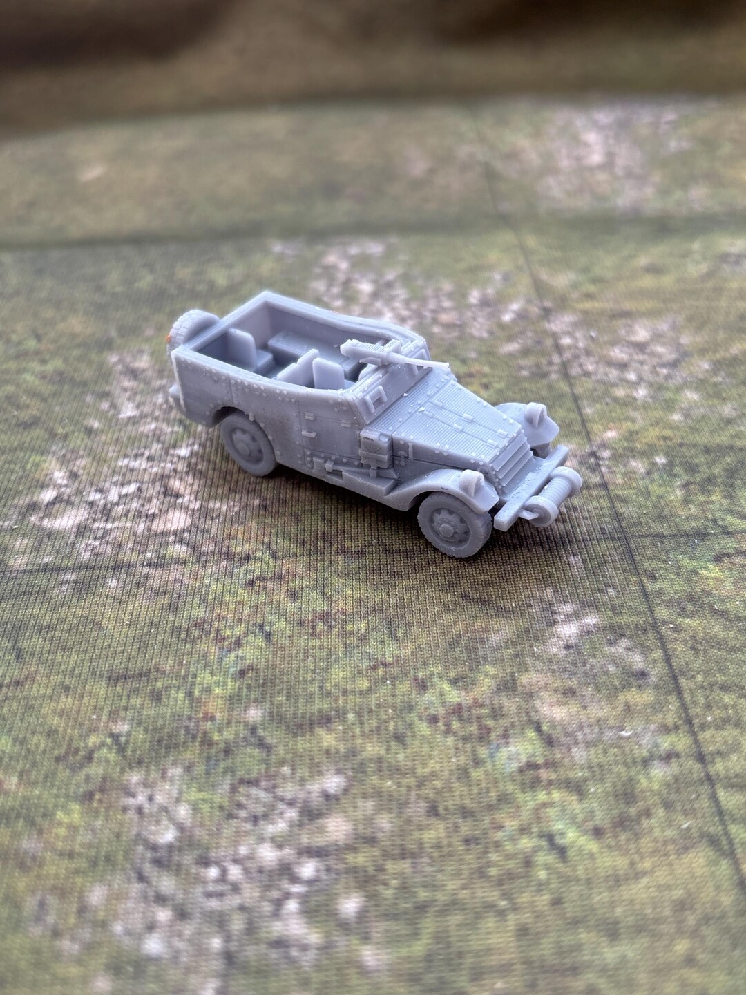 WW2 USA M3 White Scout Car Model: 15mm Resin Miniature Vehicle - 3pk - Etsy