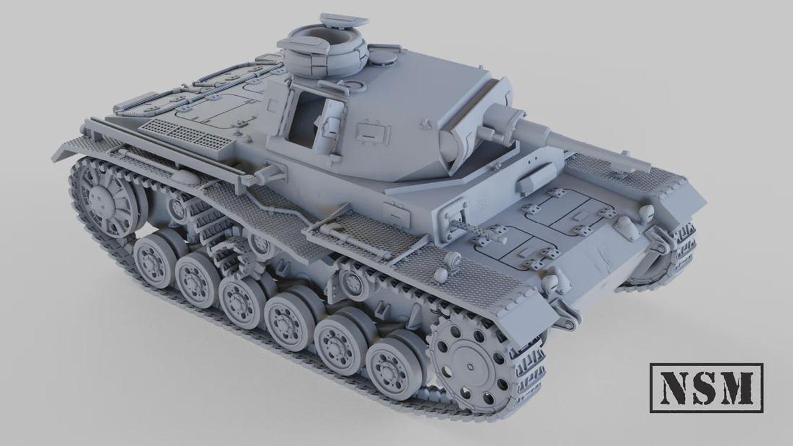 WW2 German Panzer III Ausf G Destroyed by Night Sky Miniatures - Etsy