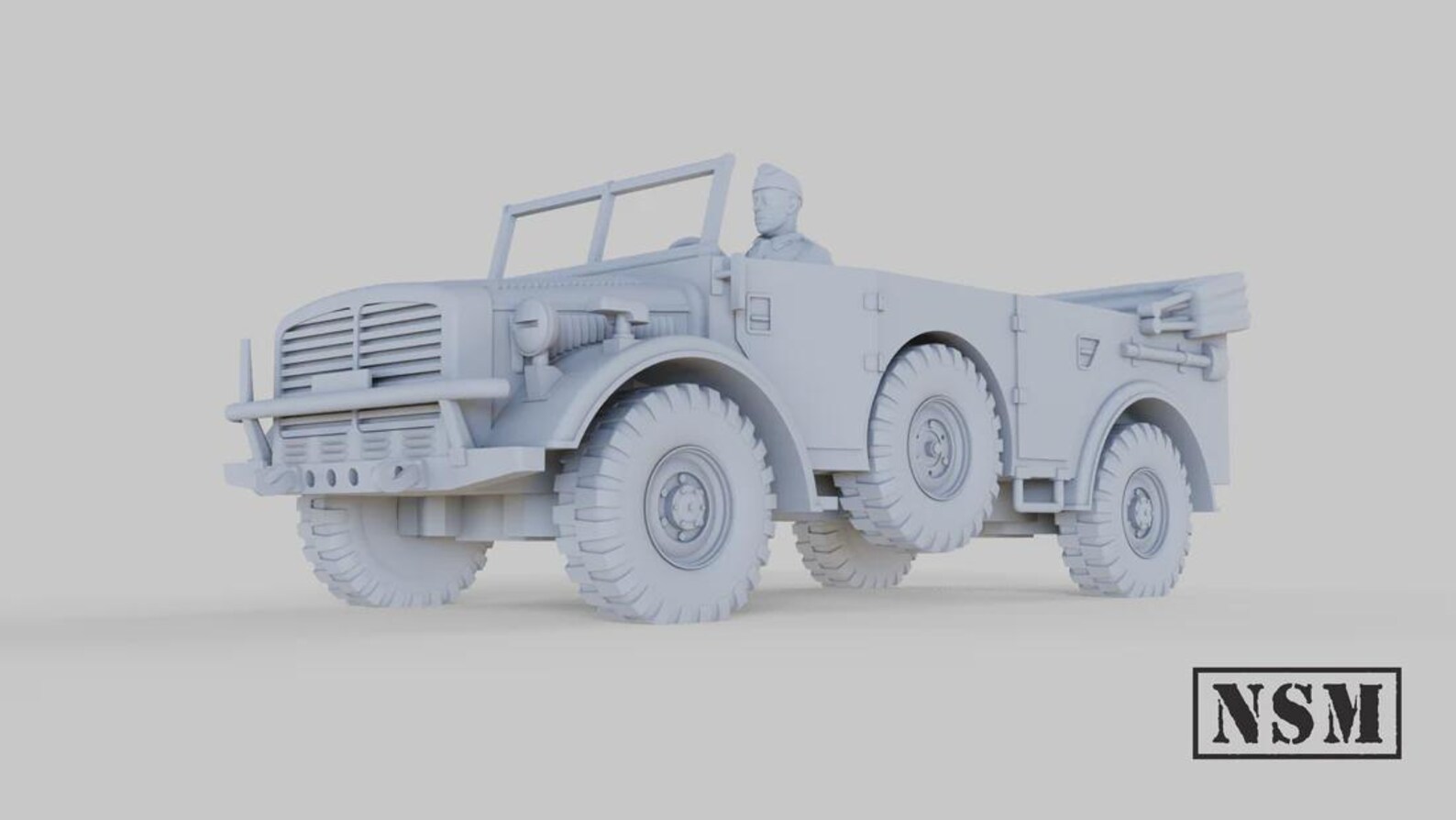WW2 German Horch Field Car by Night Sky Miniatures - Etsy