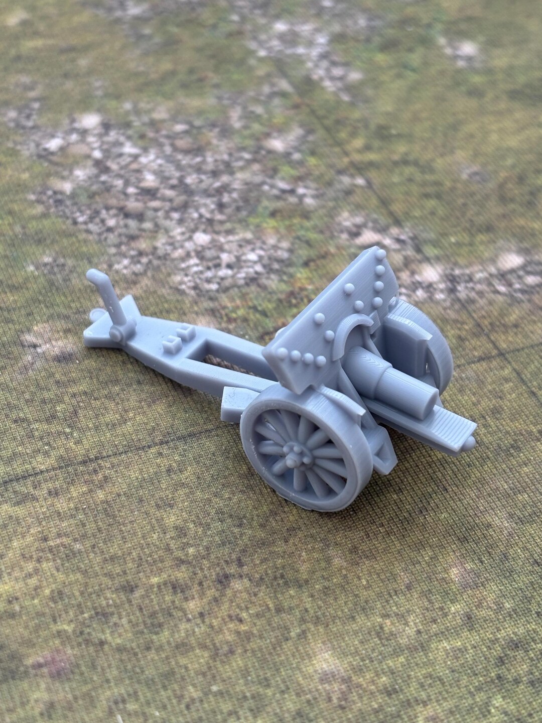 WW2 German 10.5 Cm Lefh 98-09 Artillery Model: Resin Printed Wargaming ...
