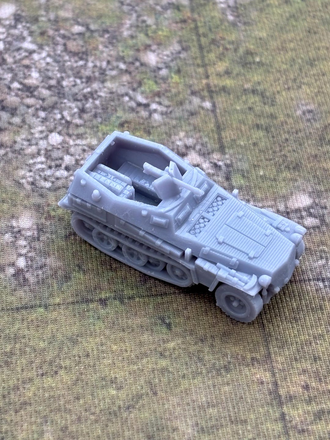 WW2 German Sdkfz 250-3 Halftrack Model: Resin 3d Printed Wargaming ...