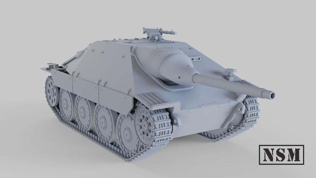WW2 German Hetzer by Night Sky Miniatures - Etsy