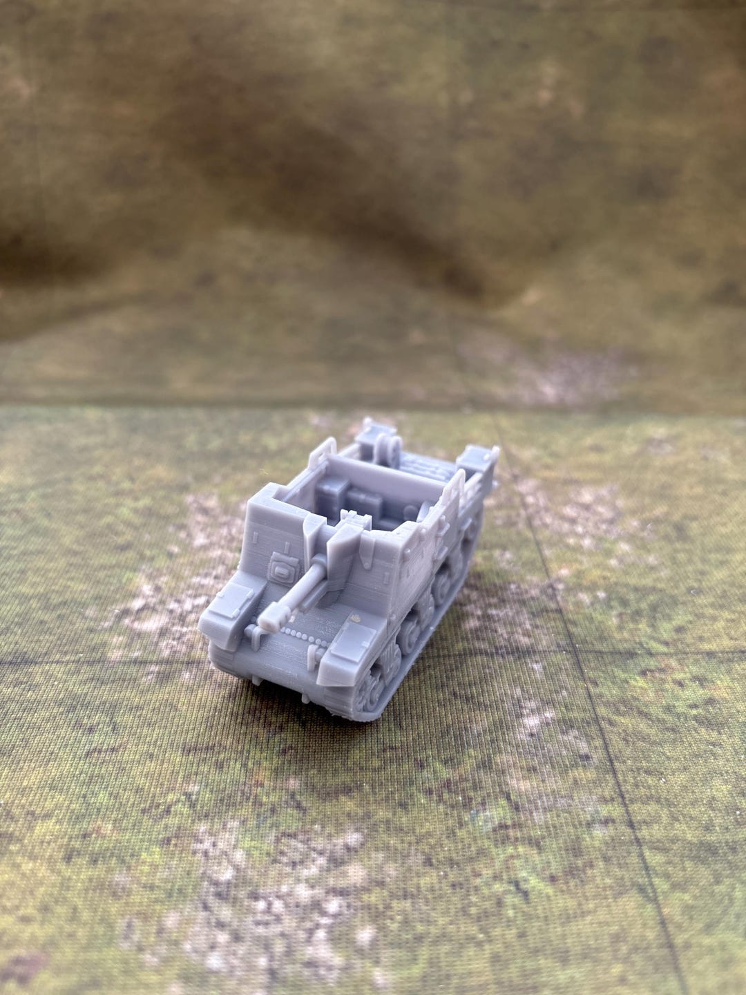 WW2 BRITISH Sexton 3D Resin Printed Historical War Gaming Model Tank ...