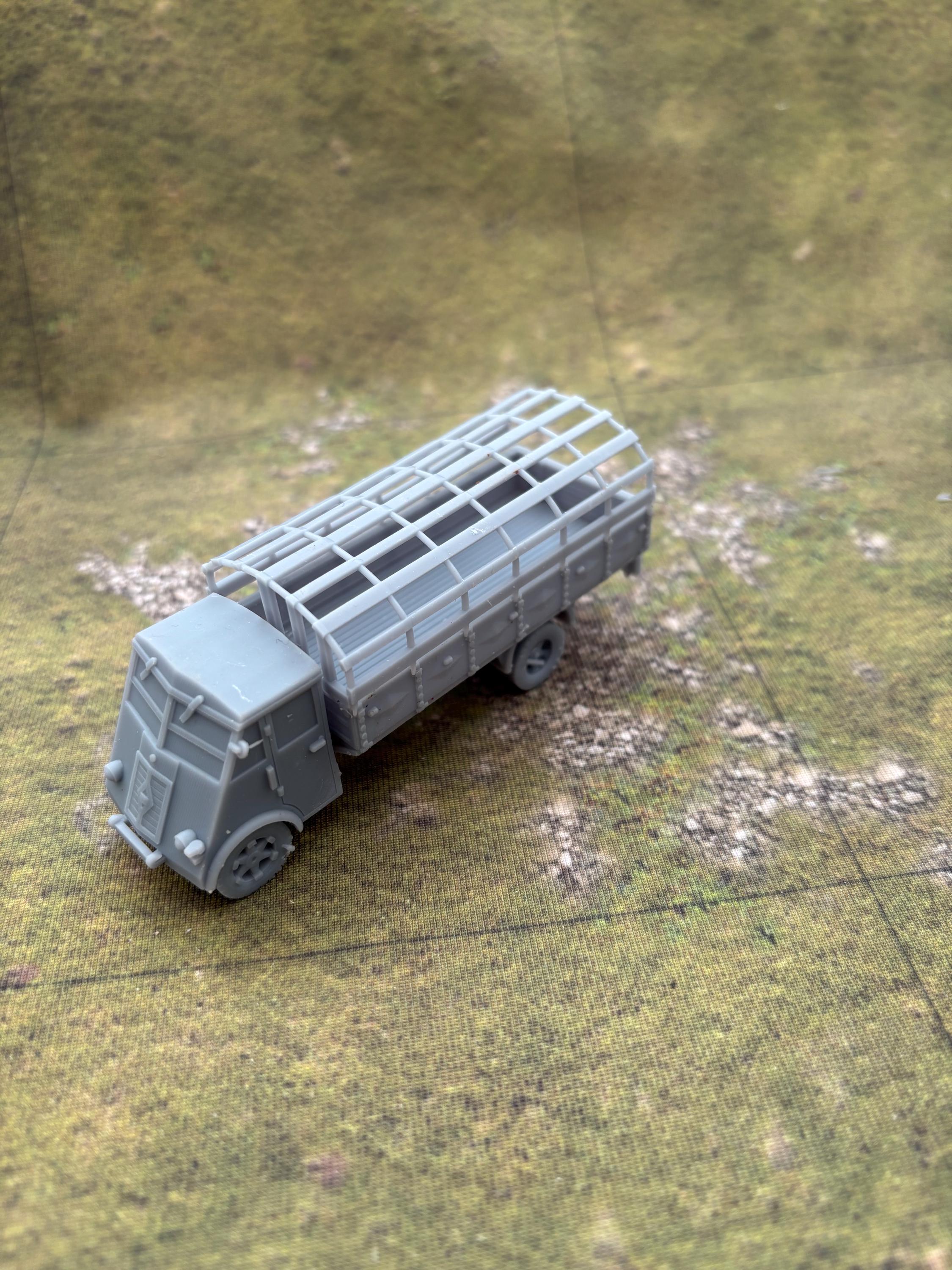 French Renault AHR Without Cover Truck Model Resin Printed Wargaming ...