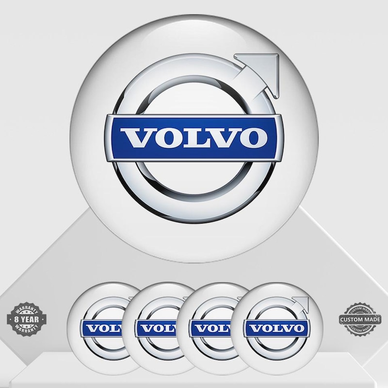 Volvo Logo Decals - Etsy